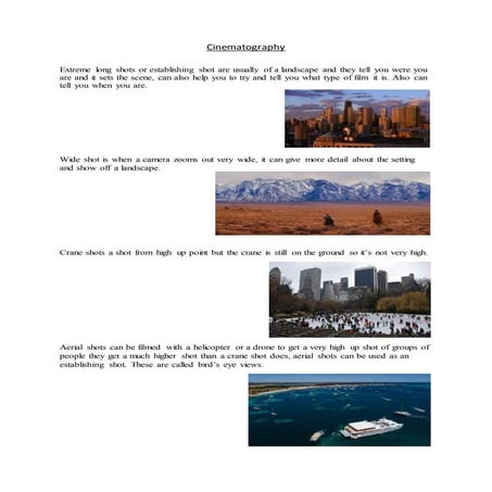 Camera Angles - GCSE Media Presentation | PPTX
