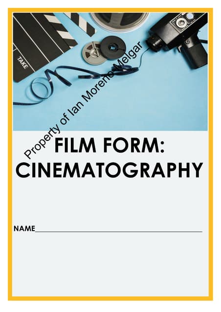 Film language micro elements toolkit and revision mats for analysing ...