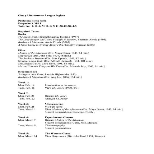 Literary and film terms | PDF