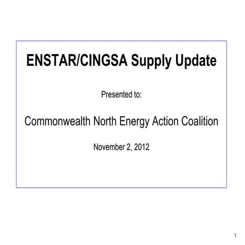 Cingsa commonwealth north energy action coalition 11012012 | PDF