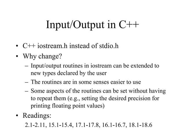Cinputoutputppt 9069
