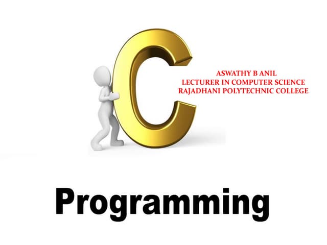 C Introduction Ppt