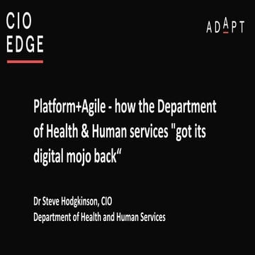 Cio edge adapt_2018 - hodgkinson | PPSX