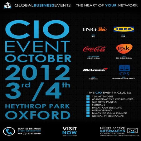 Cio event oct 2012 | PDF