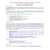 4th International Conference on Internet of Things (CIoT 2022) | PDF