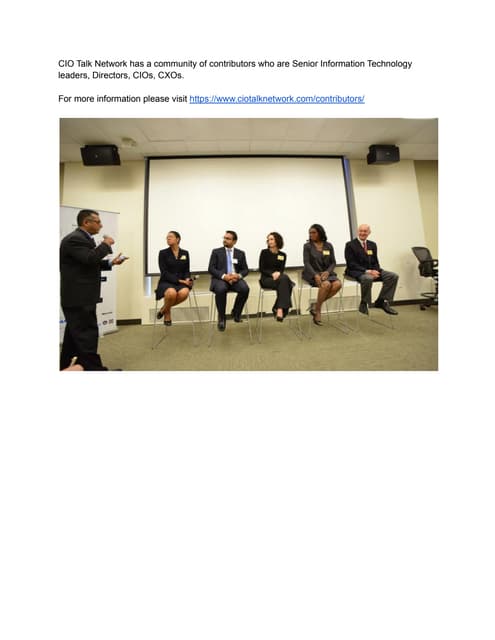 CIO Professional Network | PDF