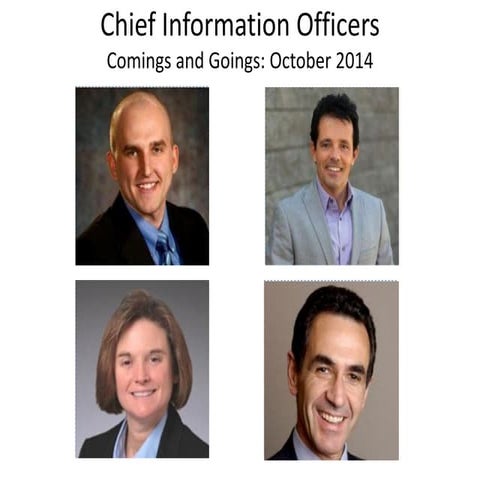 CIO Updates October 29, 2014 | PDF | Business Administration | Business