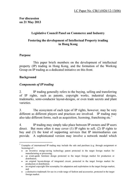 IPR and Economic Development | PPT