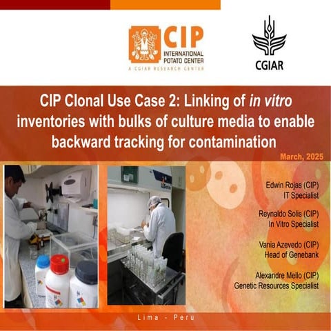 CIP Clonal Use Case 02 - inventories with bulk media culture.pptx