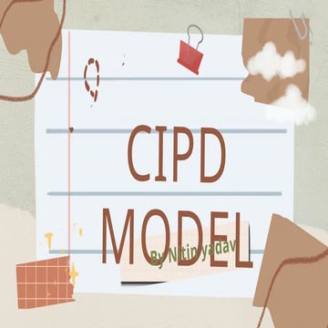 CIPD MODEL.pptx-he Chartered Institute of Personnel Development (CIPD ...