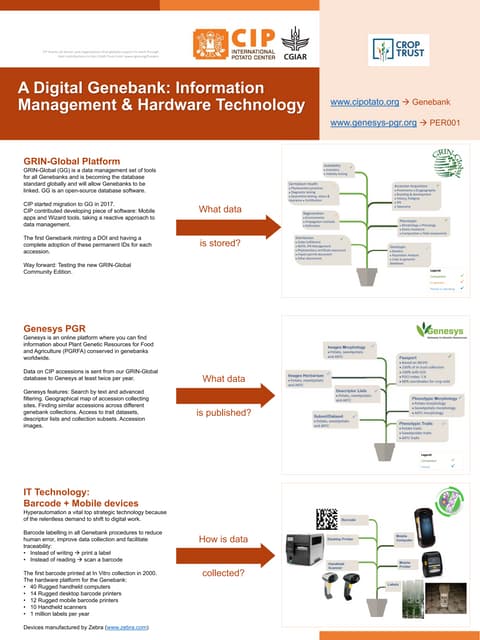 Quick Summary of GRIN-Global schema database | PDF