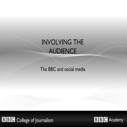 Social Media Journalism at the BBC | PPT