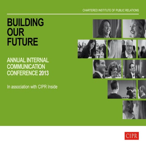 CIPR Conference - Morning Workshops | PPT