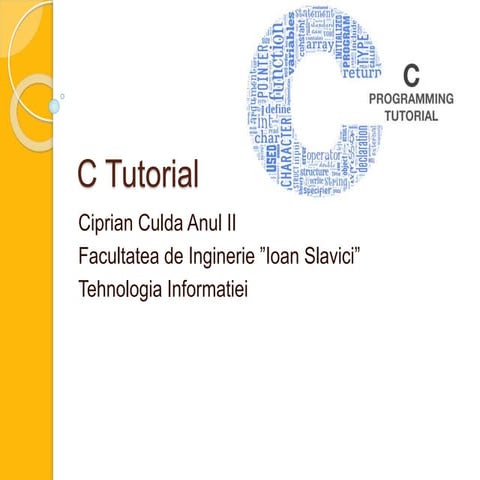 Ciprian culda c tutorial | PPT