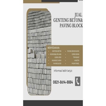 Ciptakan Halaman Belakang yang Menarik dengan Paving Grass Block | PDF