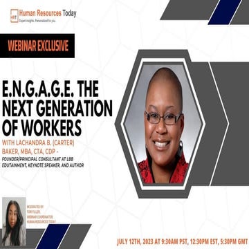 E.N.G.A.G.E. the Next Generation of Workers | PDF