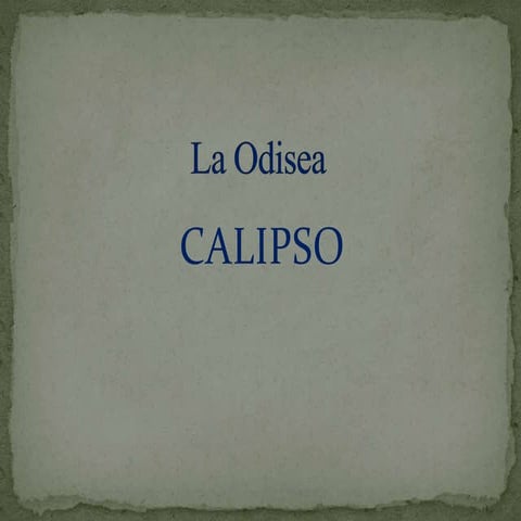 Calipso | PPTX