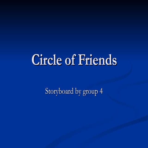 Circle Of Friends | PPT
