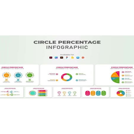Circle Percentage Infographic | Unique Slides | PDF