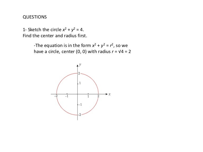 Circle questions