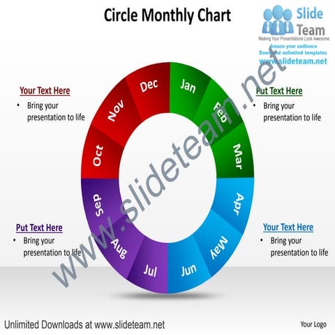 Circling chart 6 degrees powerpoint diagrame templates 0712 | PDF