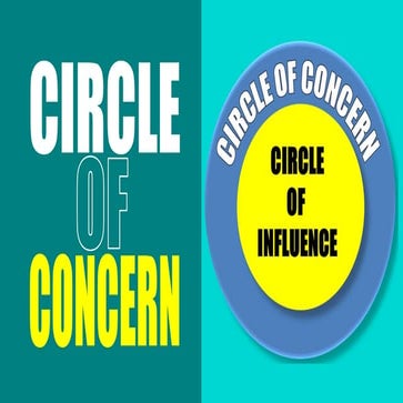 Circle of Concern Circle of Influence | PPTX
