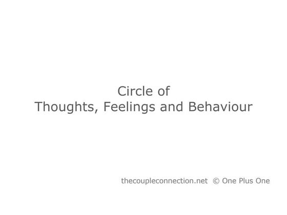 Thoughts, Feelings, and Actions | PDF | Mental Health | Diseases and ...