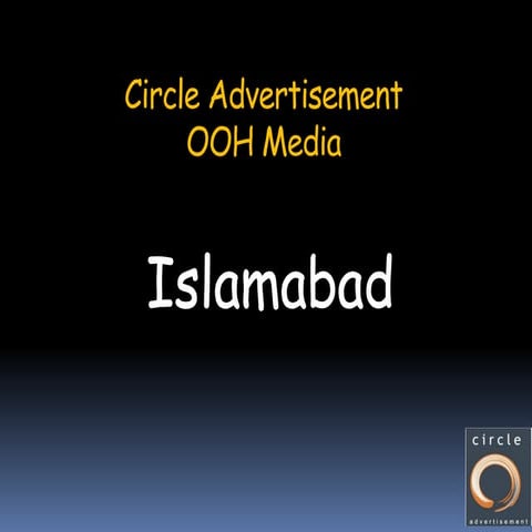 Circle Outdoor Advertising Media Presentation | PPTX
