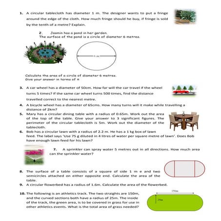 Circle Problems from Poland | PDF