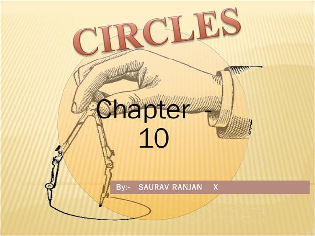 class 10 circles | PPTX