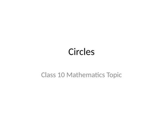 Lines and Circles for grade ten 10.1.pptx