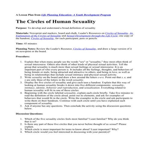 Sexuality education | PPT