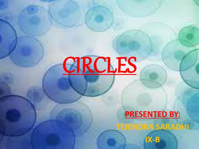CIRCLE math 10 Second Quarter PowerPoint | PPTX