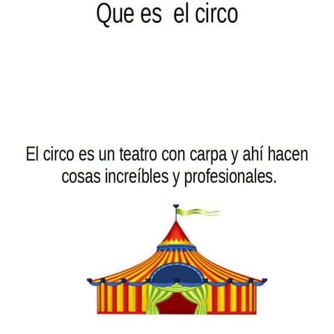 Historia y Personajes del circo | PPTX
