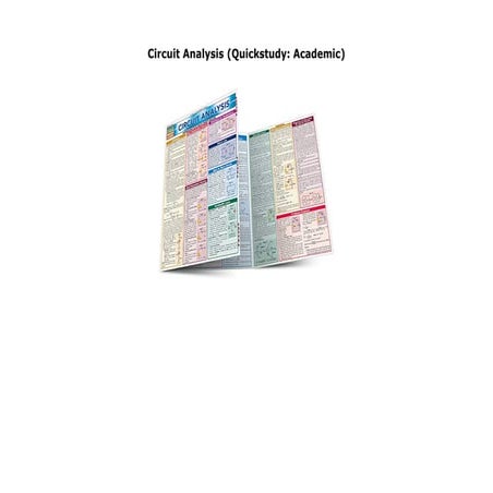 Circuit Analysis (Quickstudy: Academic) | PDF