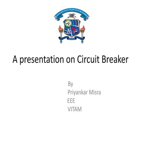 Circuit breaker | PPTX
