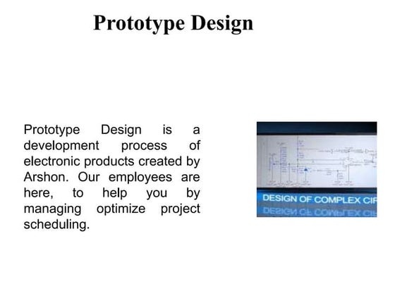 Prototype Design | PPTX