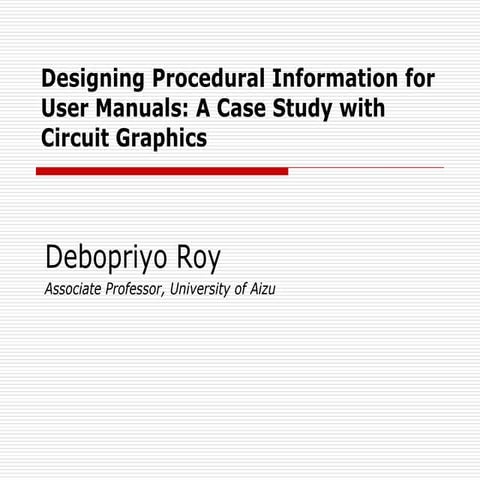 Circuit design presentation | PDF
