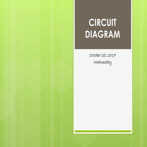 CIRCUIT DIAGRAM on electrical circuit.pptx