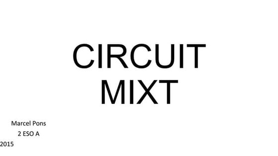 Circuit mix | PPT