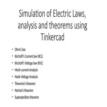Simulation of electric circuit laws using tinkercad.pptx