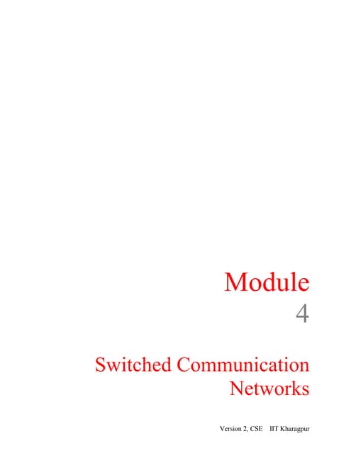 Switching Types Circuit Packet And Message Pptx Computer Networking Computing