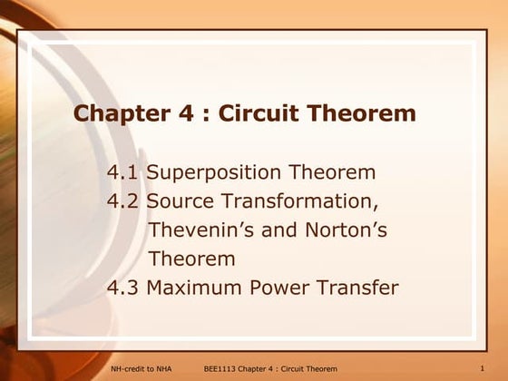 Fundamentals of-electric-circuit | PPTX | Computer Networking | Computing