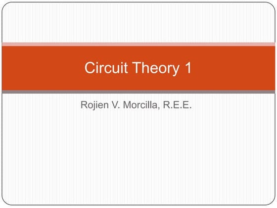 Analog Electronics tutorial problems solved | PPT