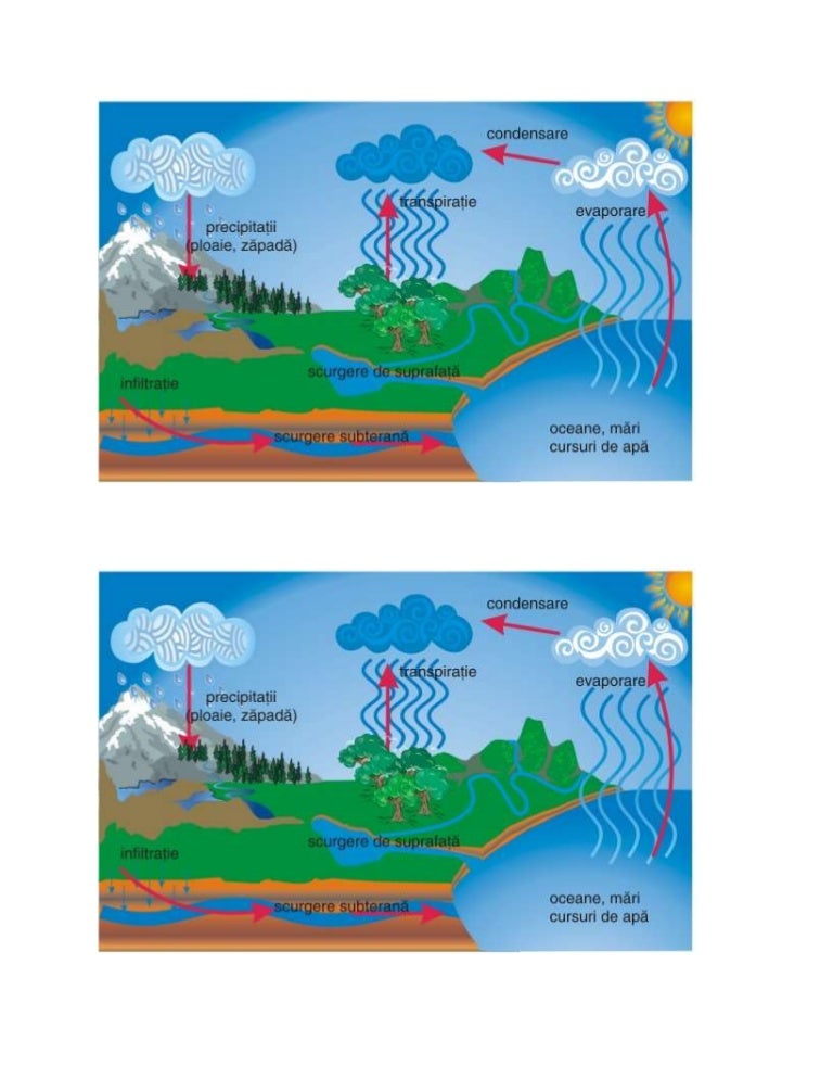 Circuitul apei in natura