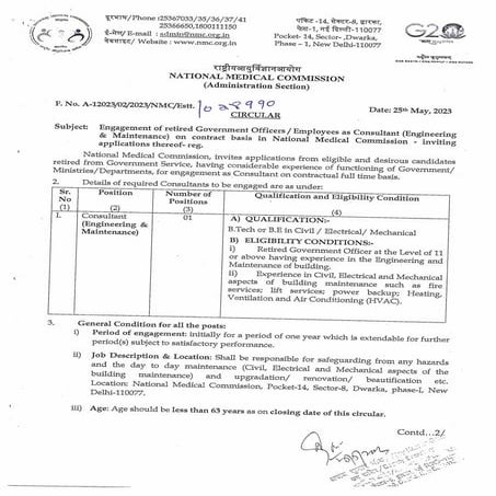 Circular.pdf national medical commission | PDF