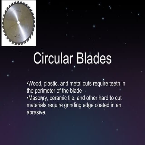 Circular blades | PPT