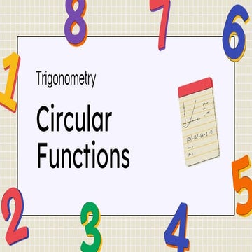 Circular-Functions Circular-Functions Circular-Functions Circular-Functions | PDF