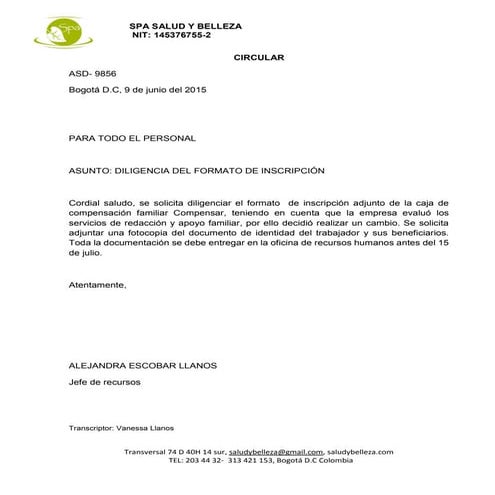 Circulares | PDF