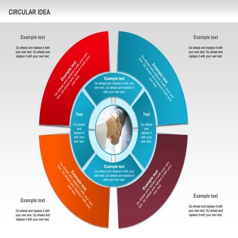 Circular Idea (for PowerPoint and Google Slides) | PPT